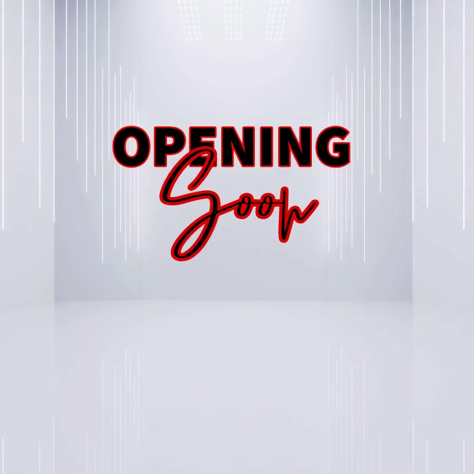 Opening soon video team[plet Template | PosterMyWall